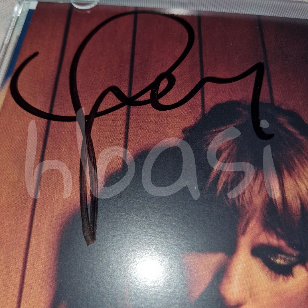 Signed Midnights Moonstone Blue Edition CD - Taylor Swift, Hobbies ...