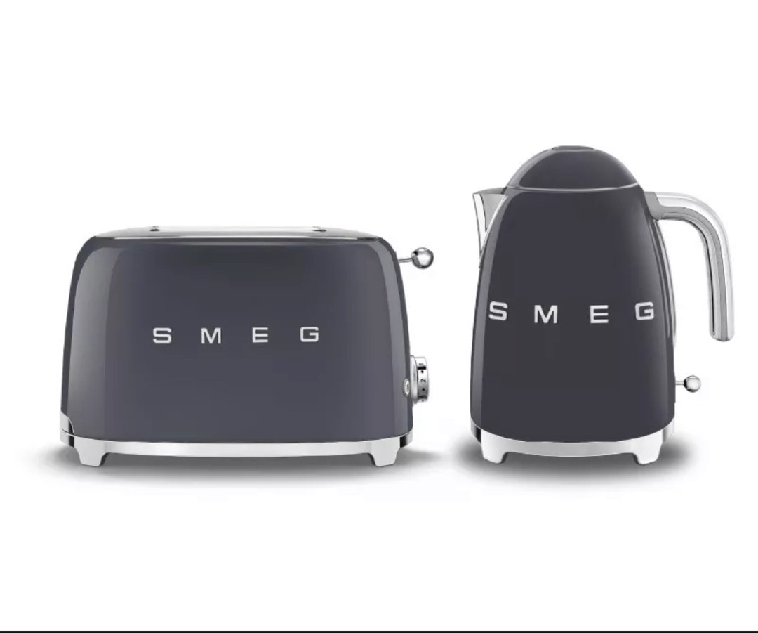 Smeg Toaster (slate grey), TV & Home Appliances, Kitchen Appliances ...