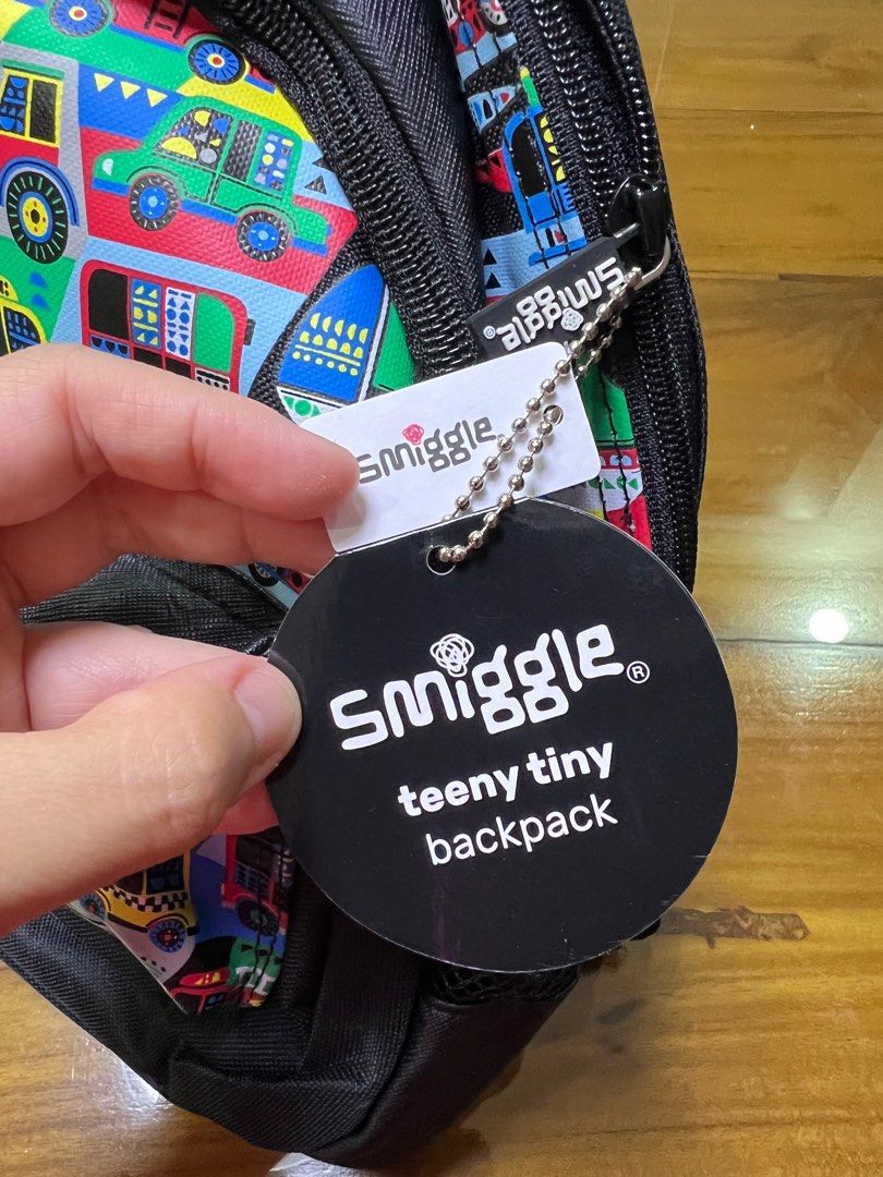 Smiggle Big Adventures Teeny Tiny Backpack bag vehicles transport ...