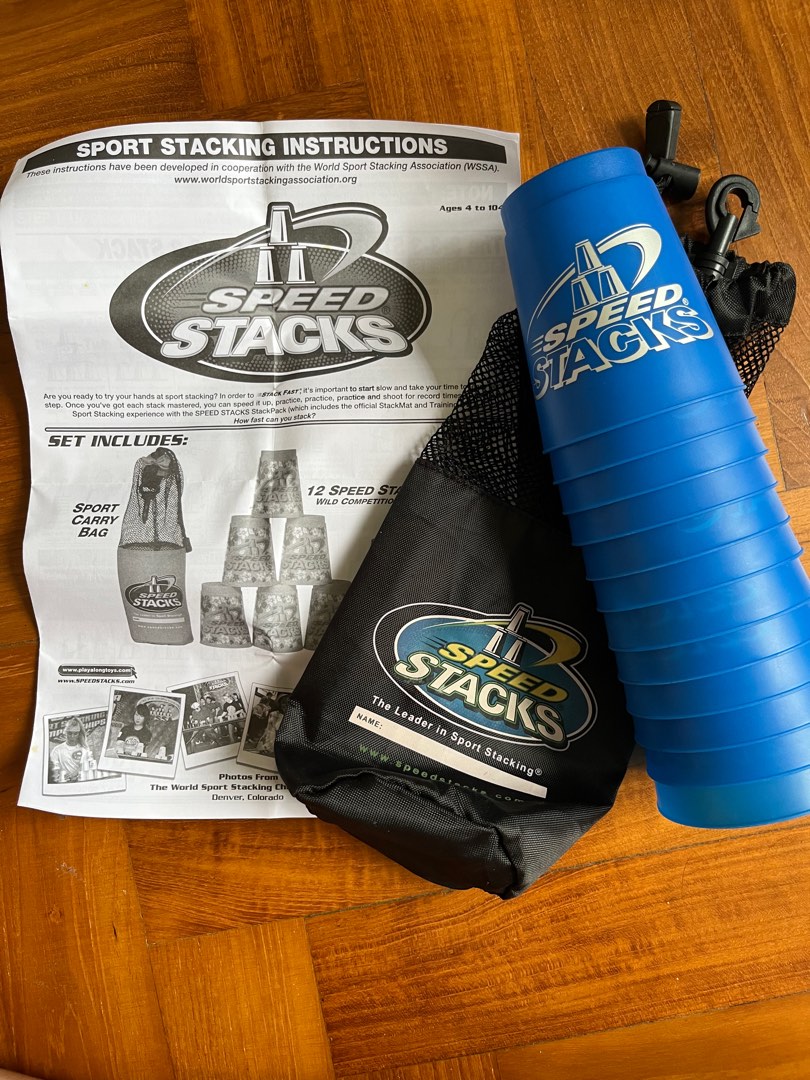 Speed Stacks (Sport Stacking), Sports Equipment, Other Sports Equipment ...