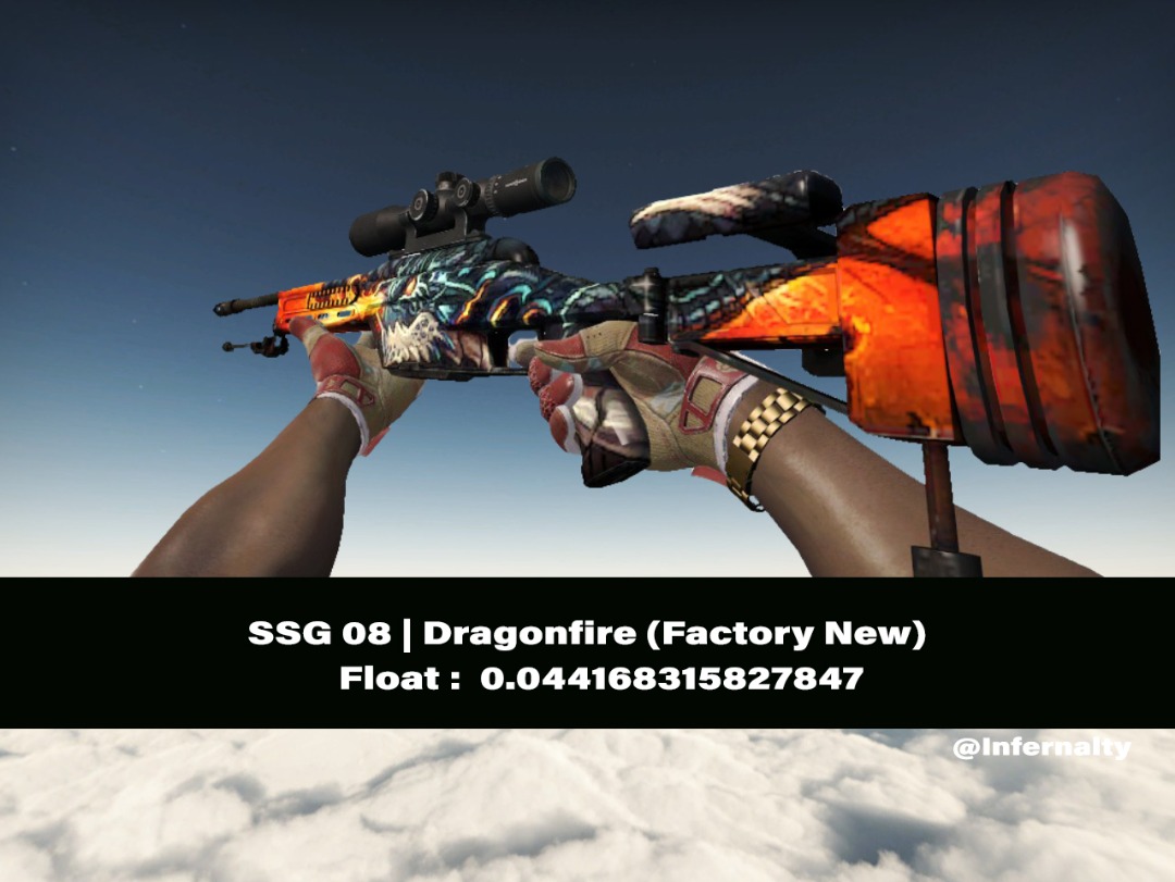 SSG 08 Dragonfire FN CSGO SKINS KNIVES, Video Gaming, Gaming Accessories, In-Game Products on ...
