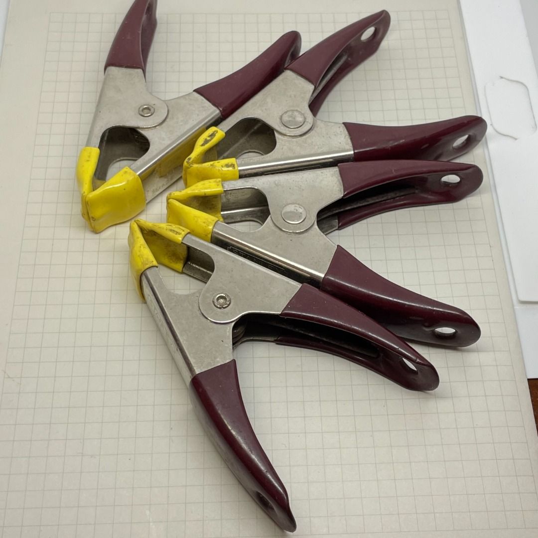 NEW Made in USA Stanley Clamp for Modeling and Crafting Set of 4 ...