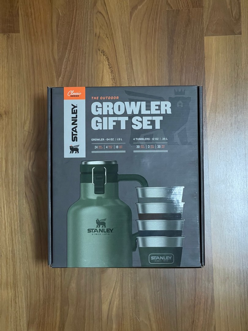 Stanley Classic Outdoor Growler Gift Set, Sports Equipment, Hiking ...