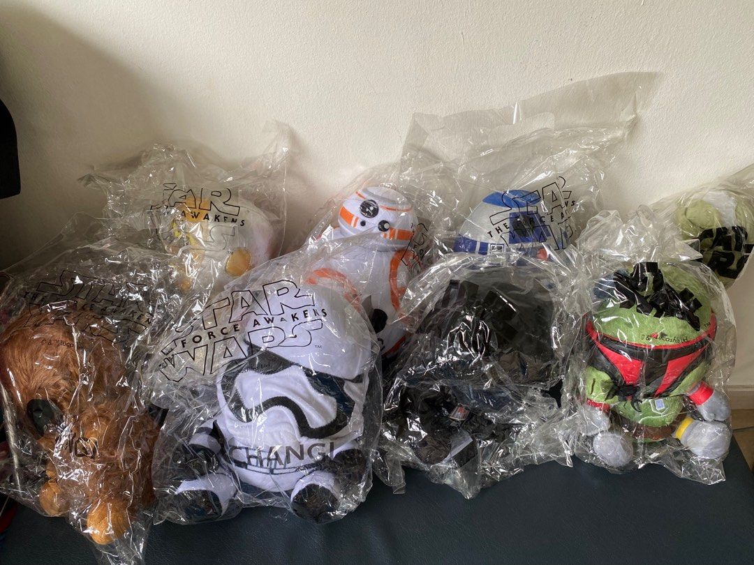 Star Wars Plushies, Hobbies & Toys, Memorabilia & Collectibles, Vintage ...