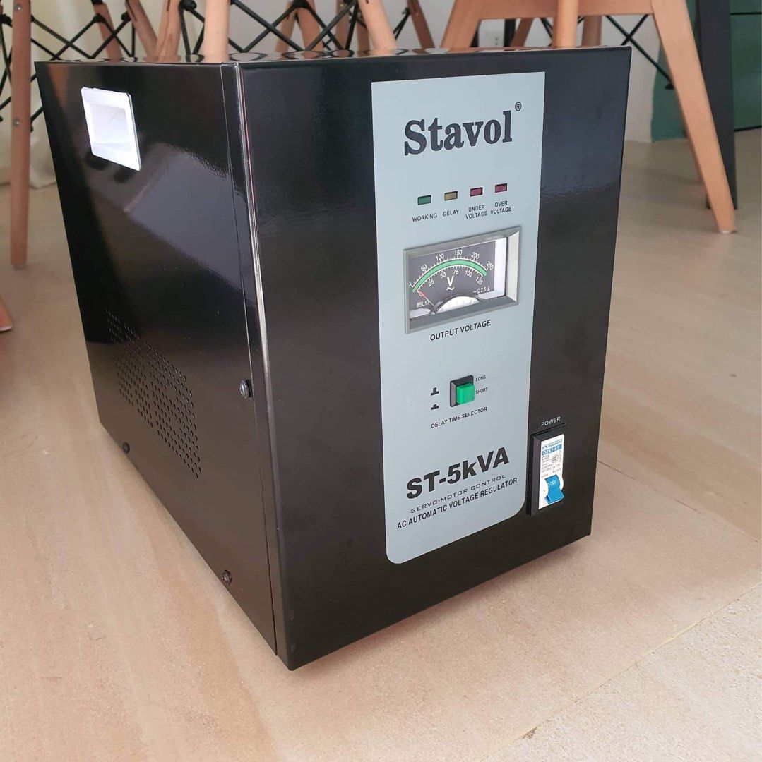 Stavol AVR 5 Kva 5000 watts, Audio, Other Audio Equipment on Carousell