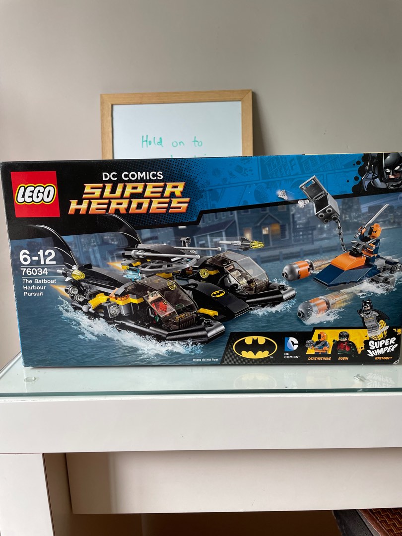 Lego Super Heroes 76034 The Batboat Harbor Pursuit., Hobbies & Toys ...