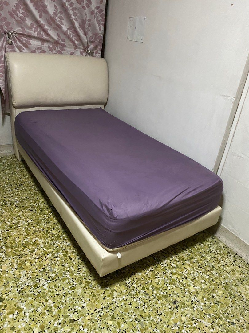 Super Single bed with king koil mattress, Furniture & Home Living ...