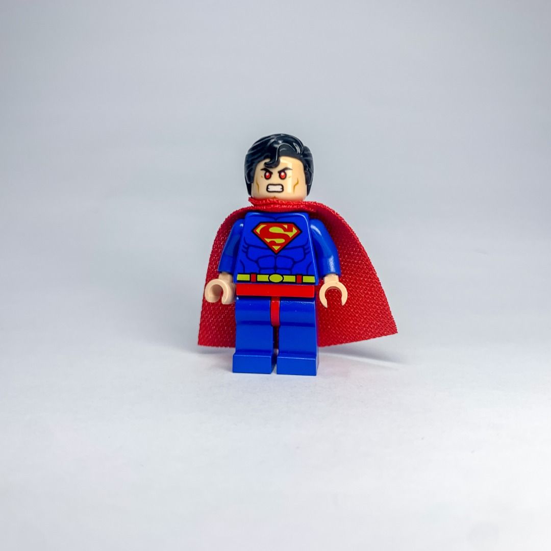 Superman - Blue Suit, Dual Sided Head with Red Eyes on Reverse, Spongy ...