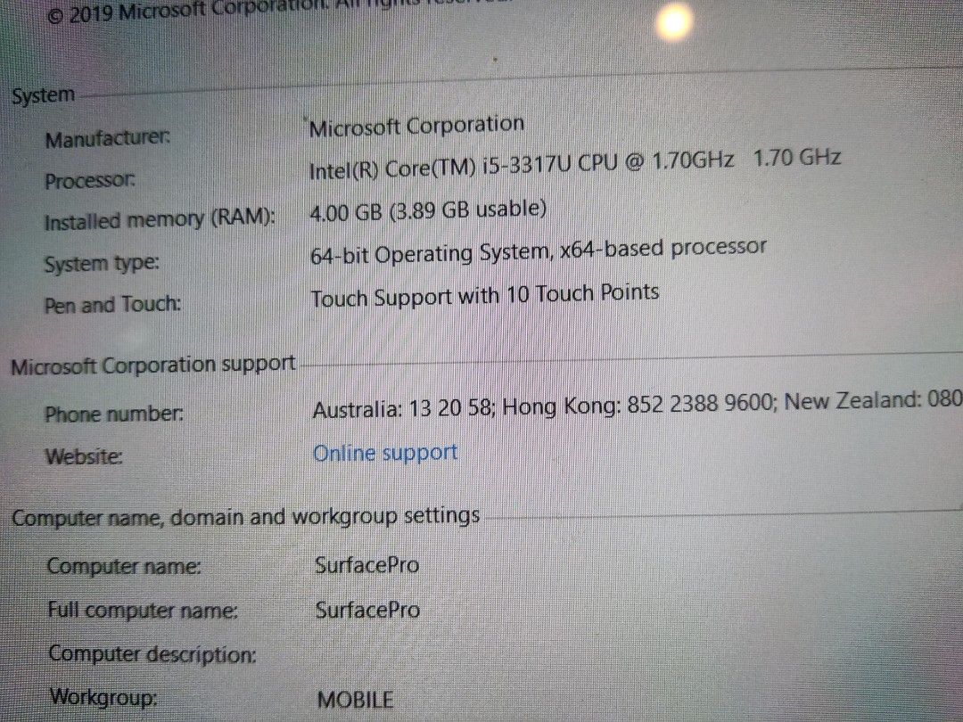 Surface Pro 1st Gen , 4GB RAM, 64GB HDD, 電腦＆科技, 手提電腦 - Carousell