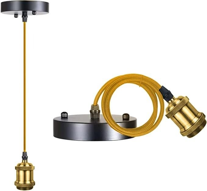 T665 Vintage Mini Pendant Light Cord Kit, Retro Edison Industrial ...