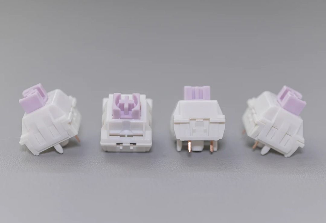 Taro Bobo Switch 芋泥啵啵 Tactile 段落軸 鍵軸 軸體 機械軸 軸 轴 Mechanical Switches, 電腦 ...