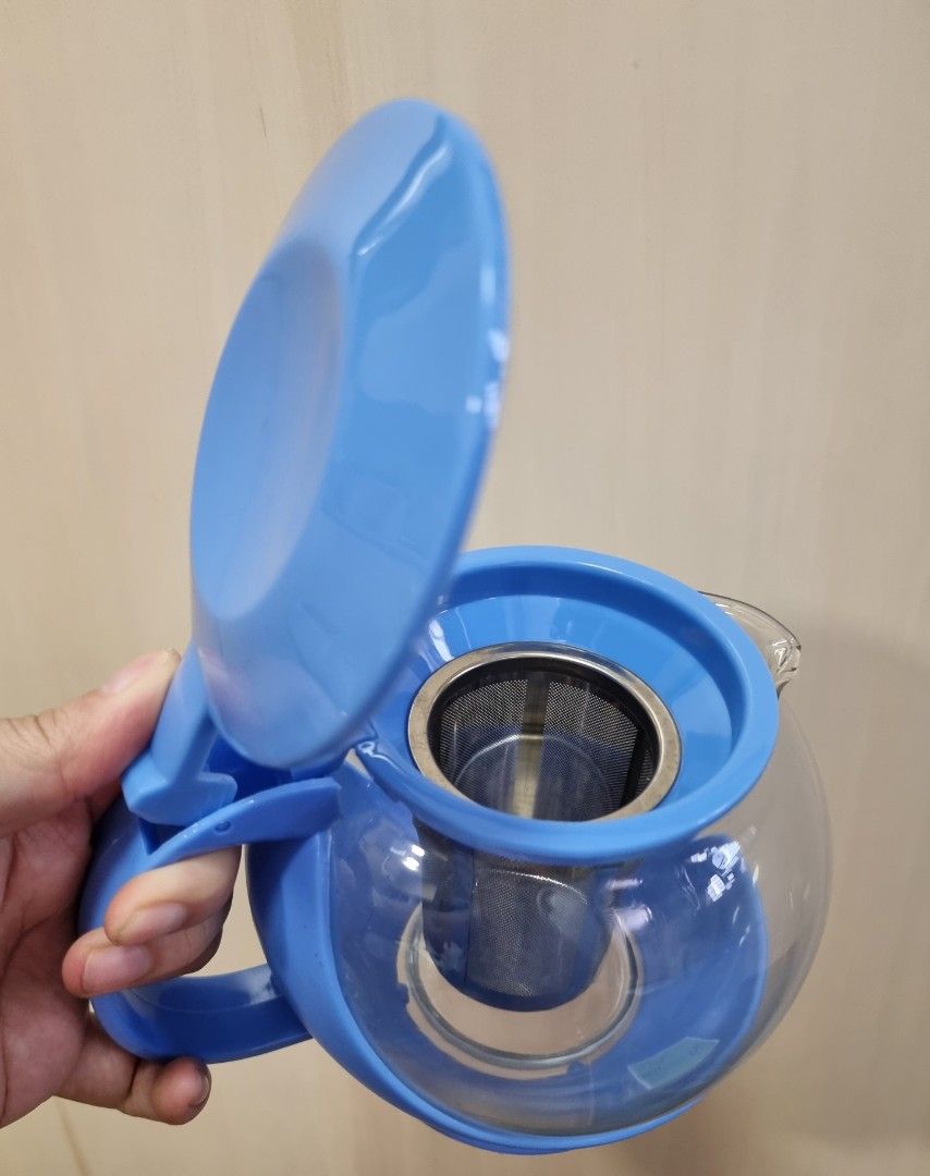 Teapot with filter inside, Furniture & Home Living, Kitchenware ...