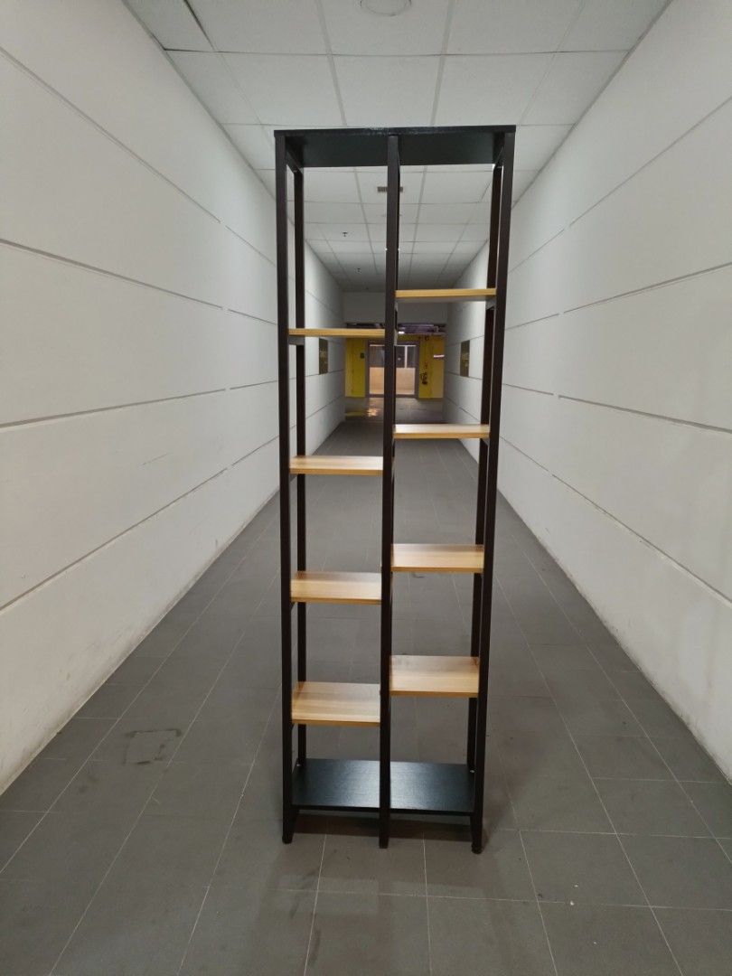 TEZERA INDUSTRI Series Tall Display Shelf, Furniture & Home Living ...