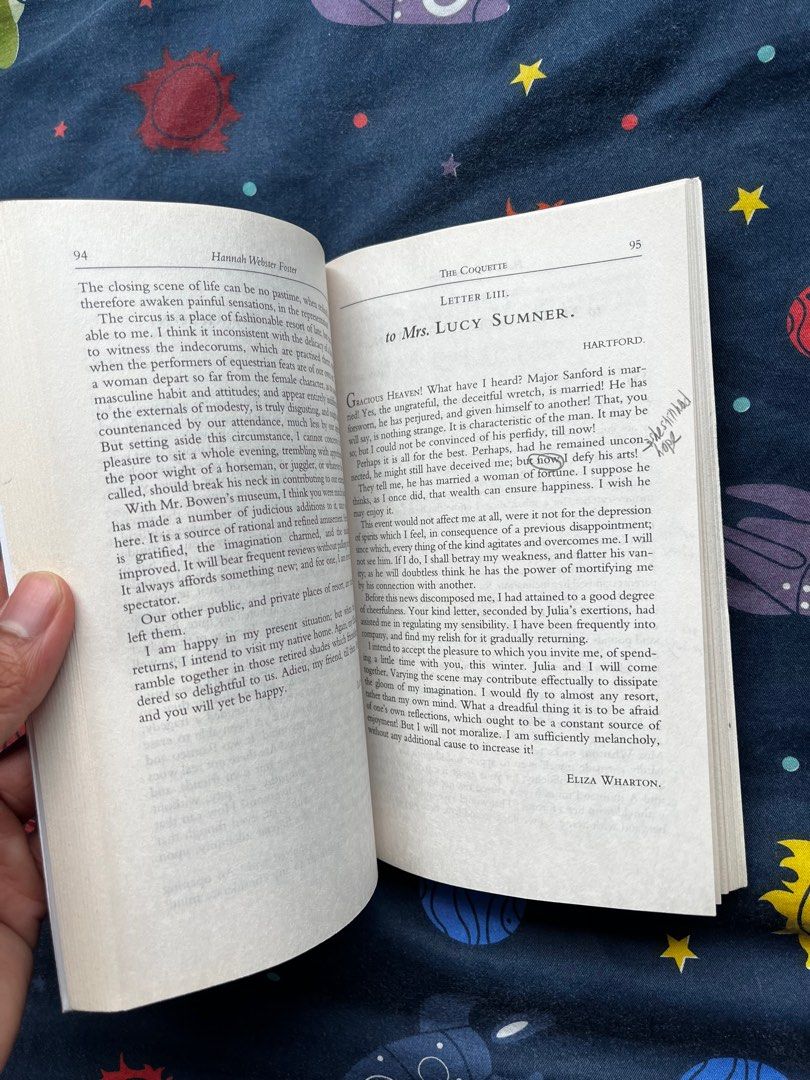 The Coquette by Hannah Webster Foster, Hobbies & Toys, Books ...