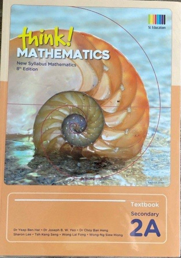 think! Mathematics Secondary Textbook 2A and 2B (8th Edition), Hobbies ...