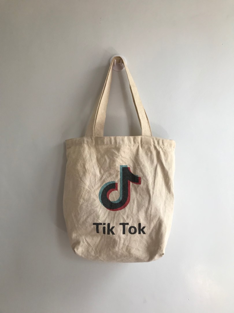 tik tok tote, Women's Fashion, Bags & Wallets, Tote Bags on Carousell