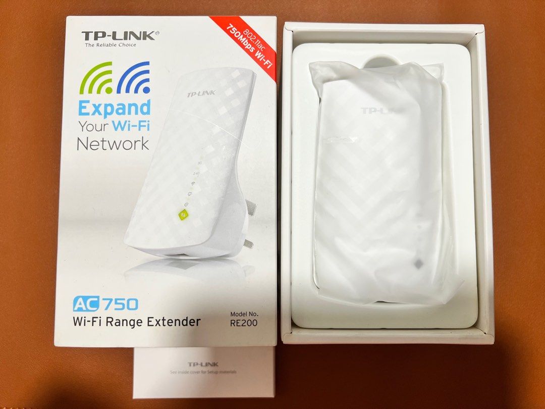 TP Link AC 750 Wi-Fi Range Extender, Computers & Tech, Parts ...