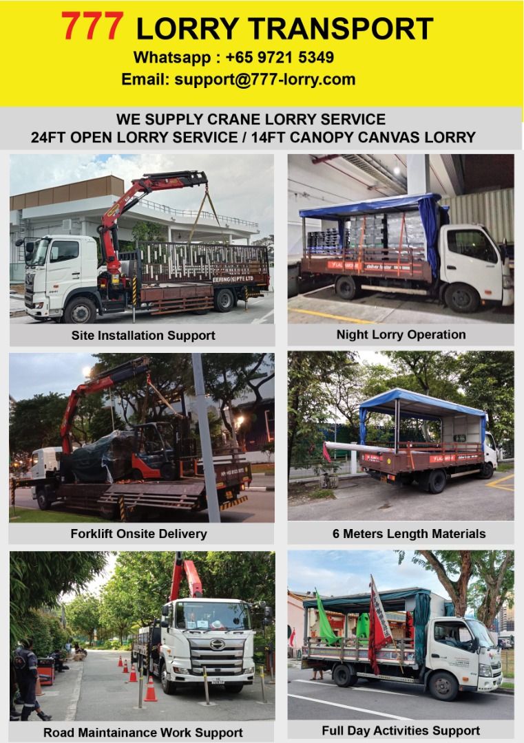 Transportation Service 14ft Lorry / 24ft lorry / Crane lorry, Home ...