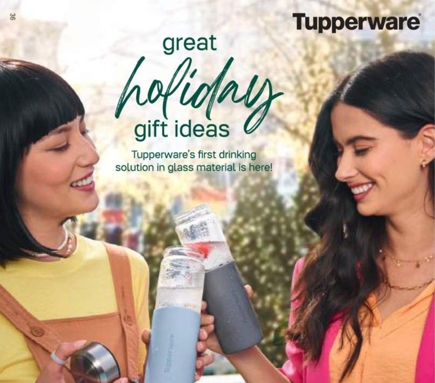 Tupperware New Aquananda Drinking Bottle 550ml, Furniture & Home Living ...