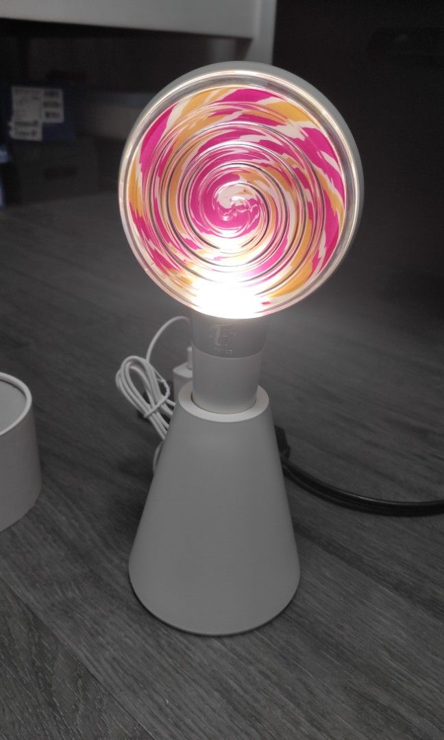 TWICE Light Stick - Candy Bong Ver. 1 (w/ batteries), Furniture & Home ...