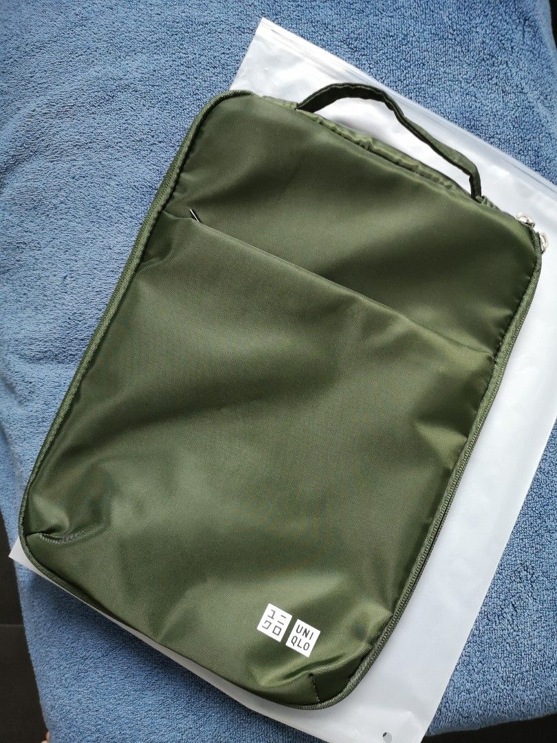 Uniqlo Travel Laptop Bag - Olive Green Limited Edition, Computers ...