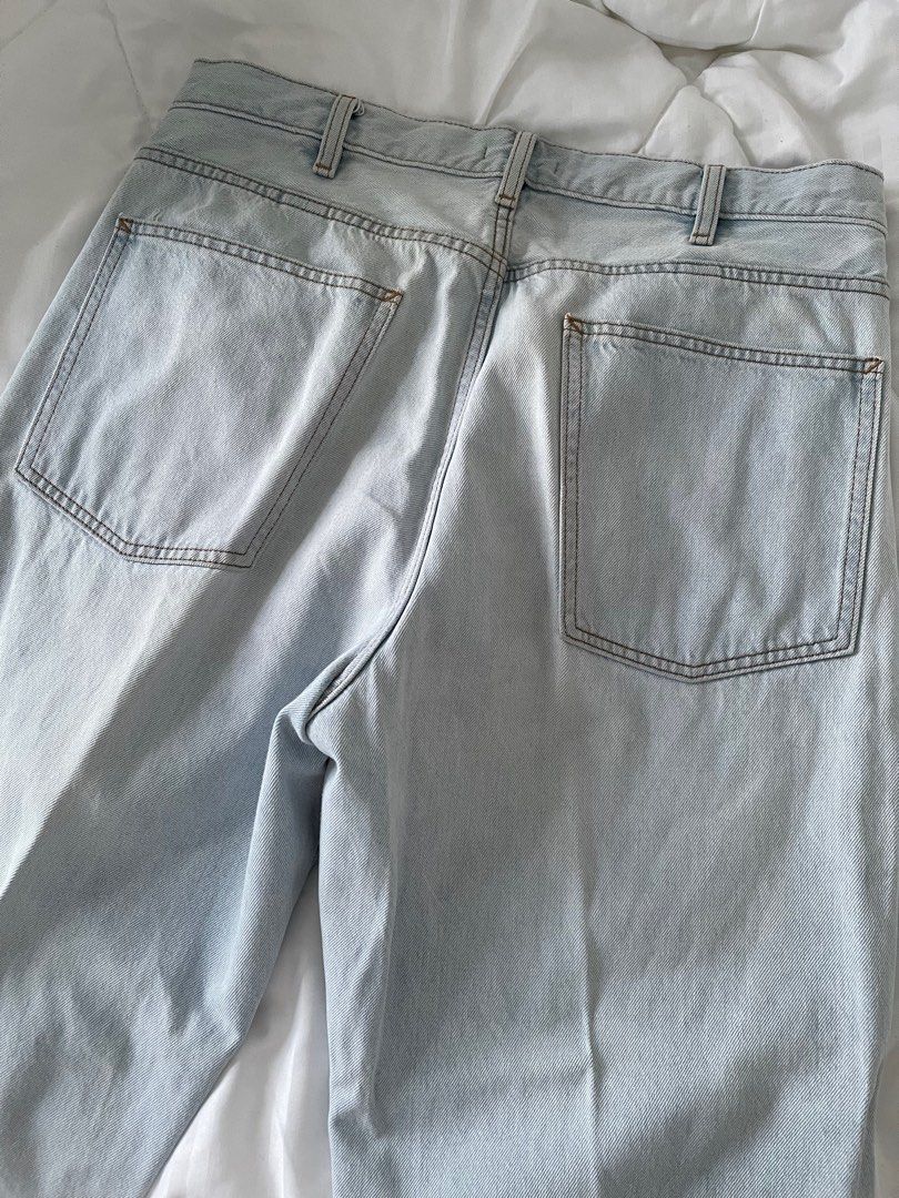 Uniqlo Plus Size High Waist Denim Jeans, Women's Fashion, Bottoms ...