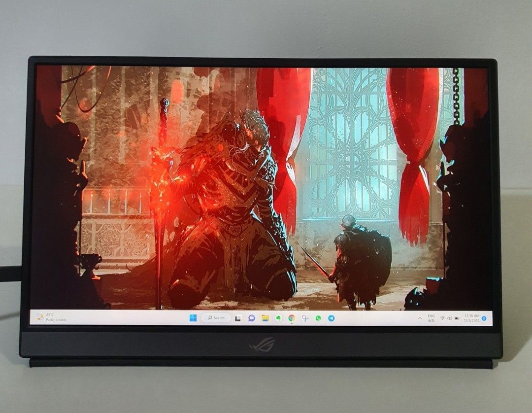 (U.P $888) Asus ROG Strix XG17AHPE FHD IPS Micro-HDMI Adaptive-Sync ...