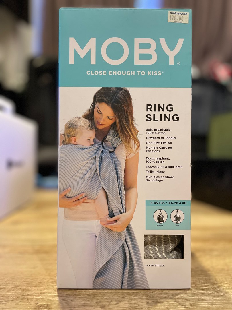 Used Moby Ring Sling, Babies & Kids, Going Out, Carriers & Slings on ...