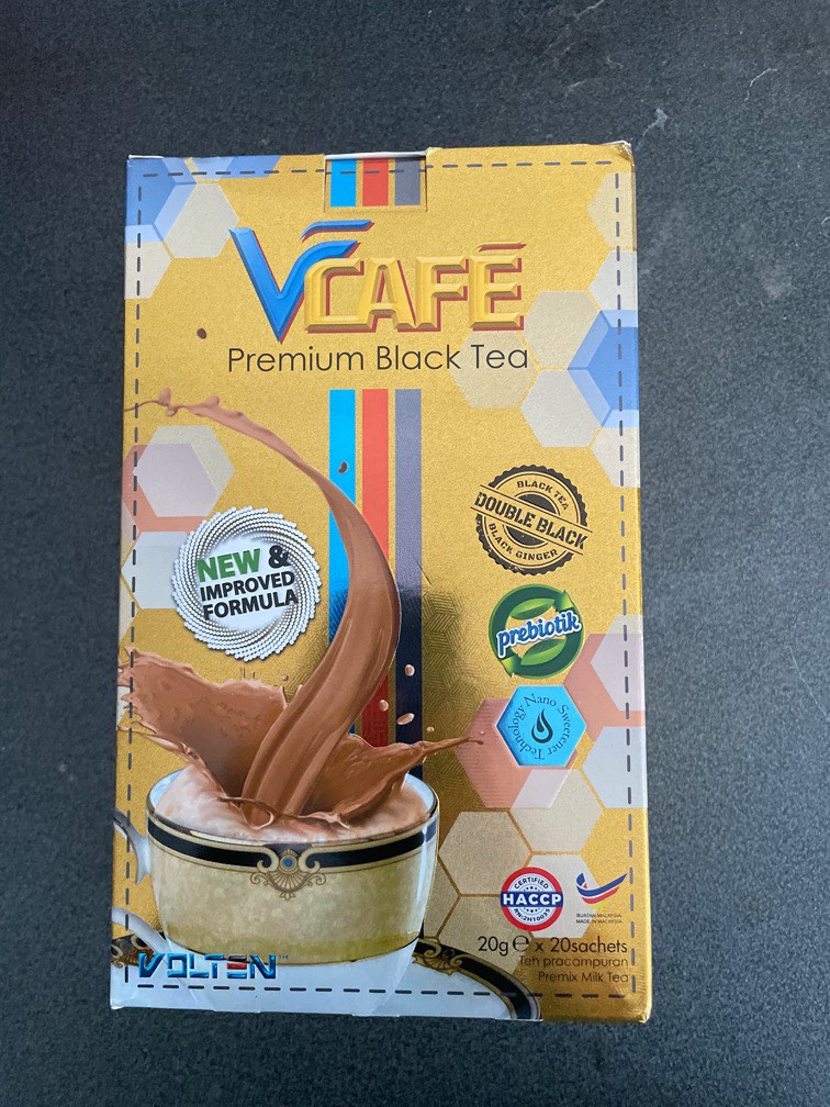 VCAFE Premium Black Tea, Food & Drinks, Beverages on Carousell