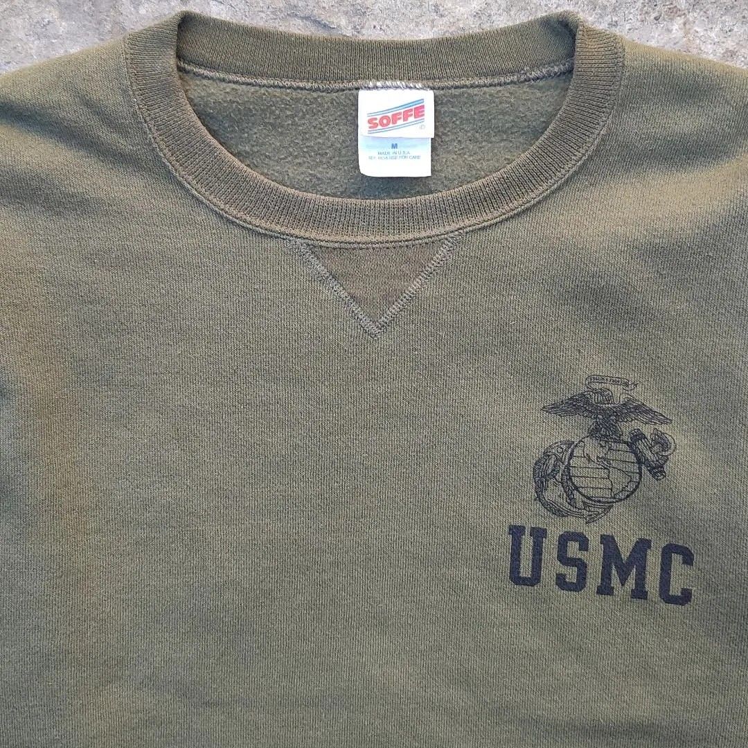 Vintage 2000's USMC Crewneck., Men's Fashion, Activewear on Carousell