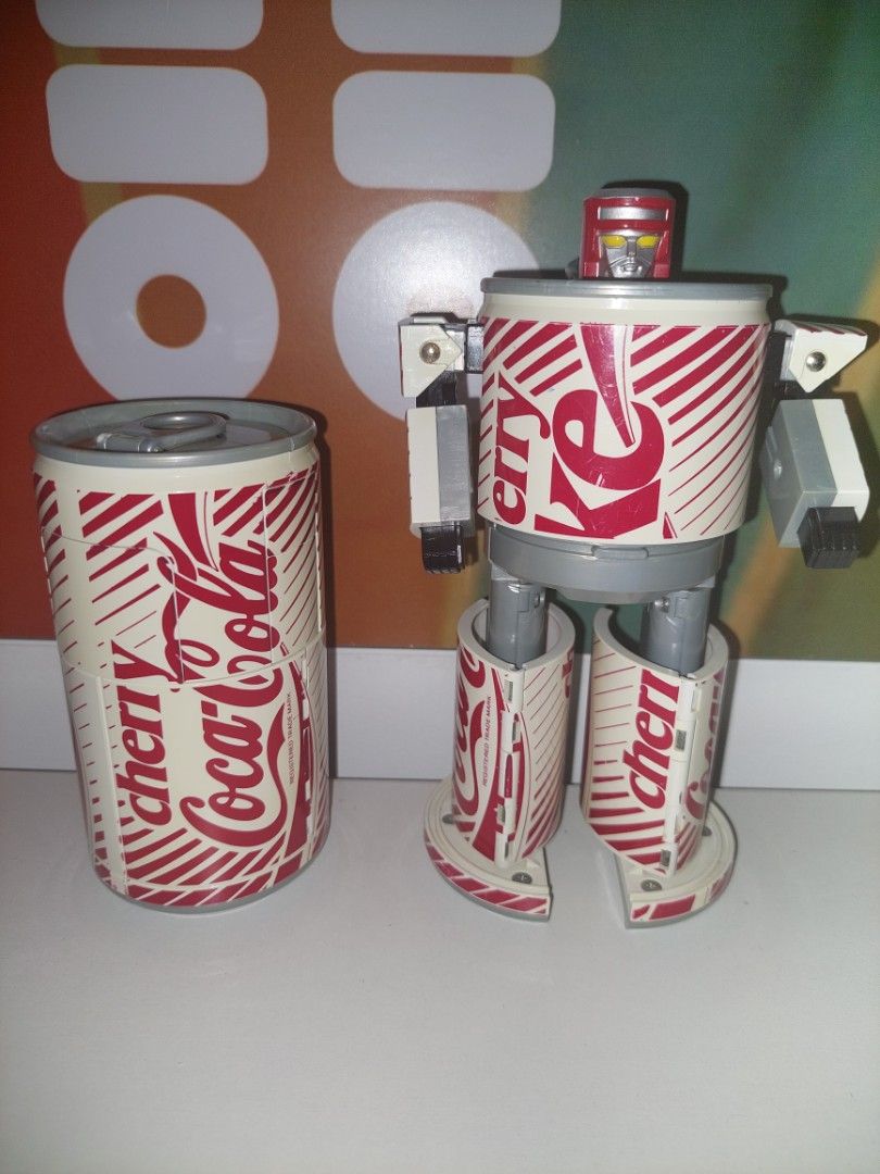 Vintage Coca Cola Coke robot, Cherry Coke, Hobbies & Toys, Toys & Games ...