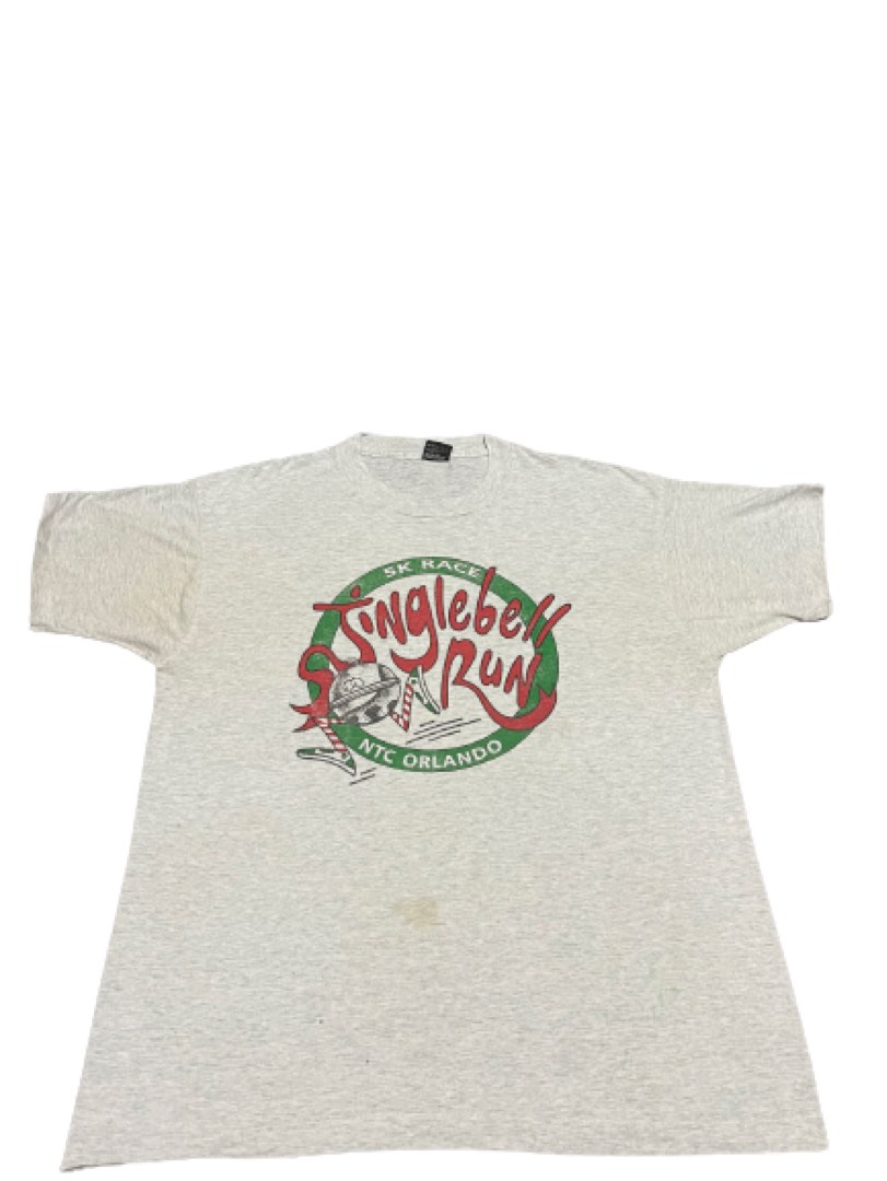 Vintage Screenstar NTC Orlando Christmas Jinglebell 5K Run, Men's ...