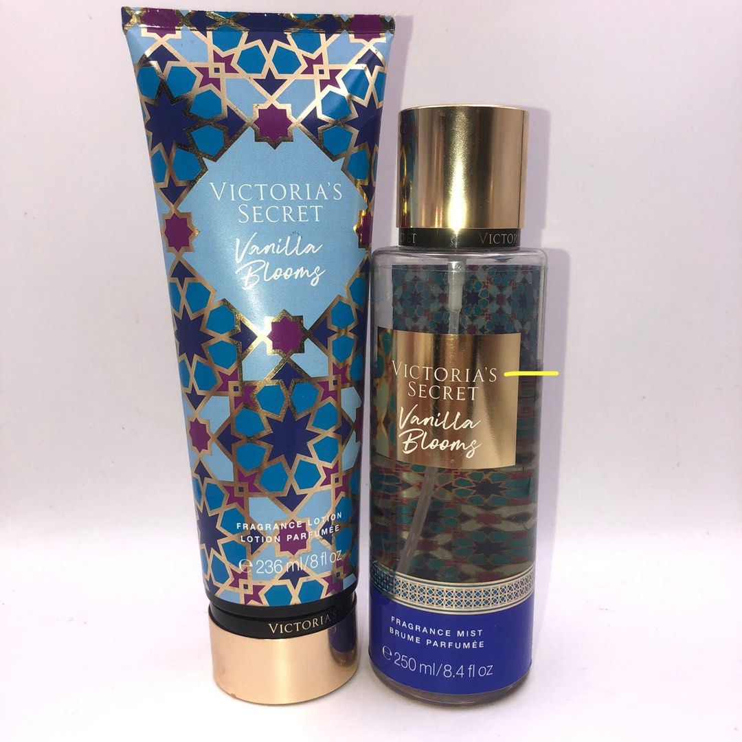 VS Victoria's Secret Vanilla Blooms Mist Lotion Set, Beauty & Personal ...