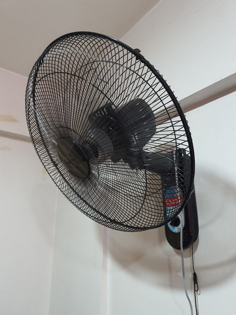 Electric Fan Wall Fan Union Wind Plus 18", Furniture & Home Living ...