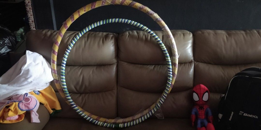 Weighted and Normal Hula hoops, Sports Equipment, Exercise & Fitness ...
