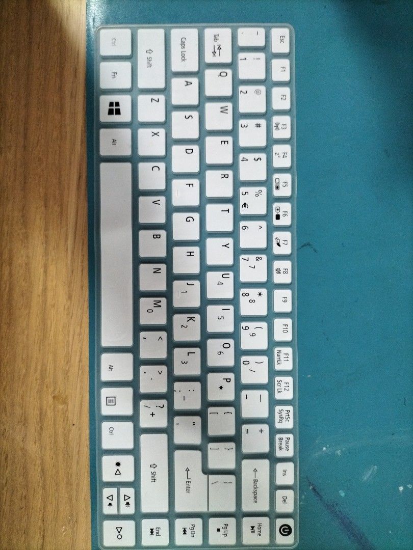 white keyboard cover, Computers & Tech, Parts & Accessories, Other ...