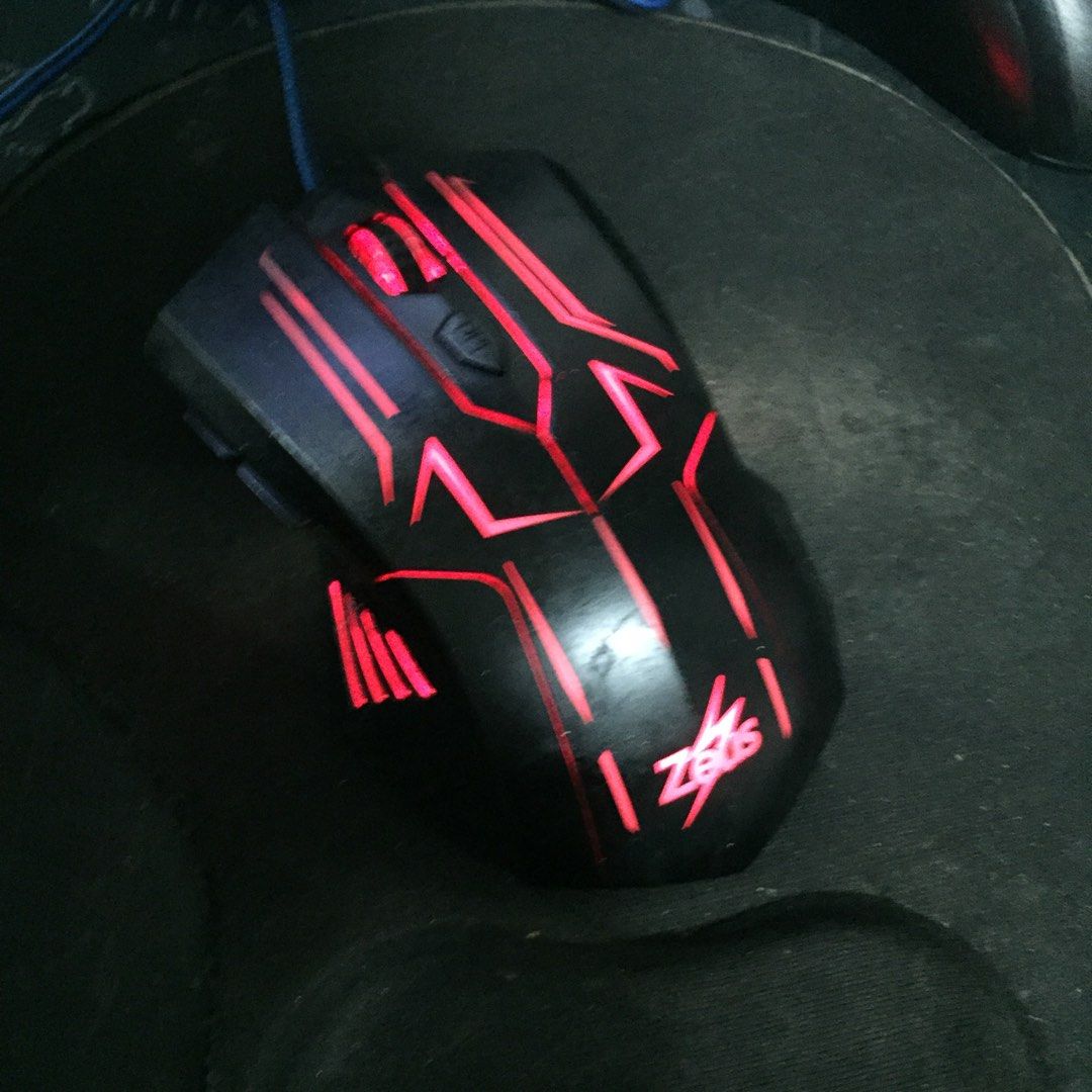 Wired Gaming Mouse Mechanike Zeus, Computers & Tech, Parts ...