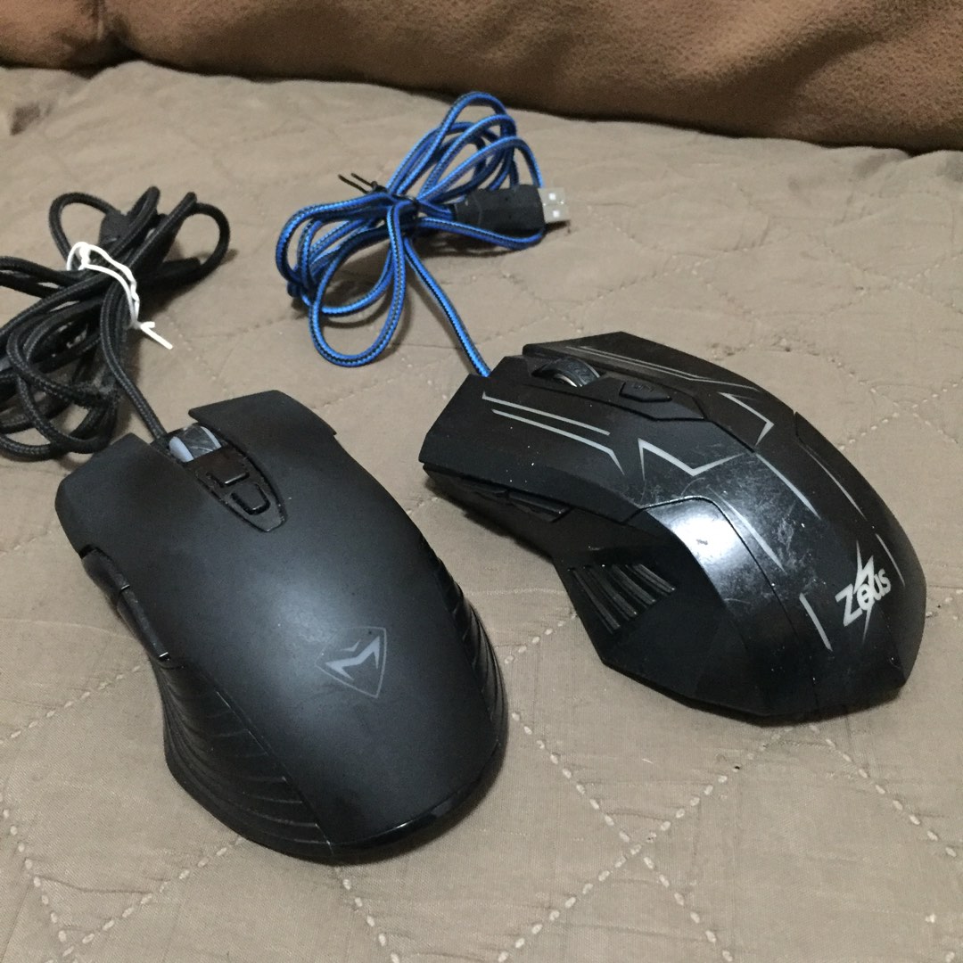 Wired Gaming Mouse Mechanike Zeus, Computers & Tech, Parts ...