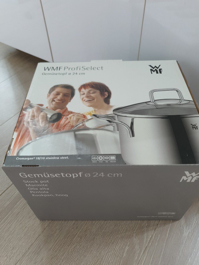 WMF ProfiSelect Stock pot, Furniture & Home Living, Kitchenware ...