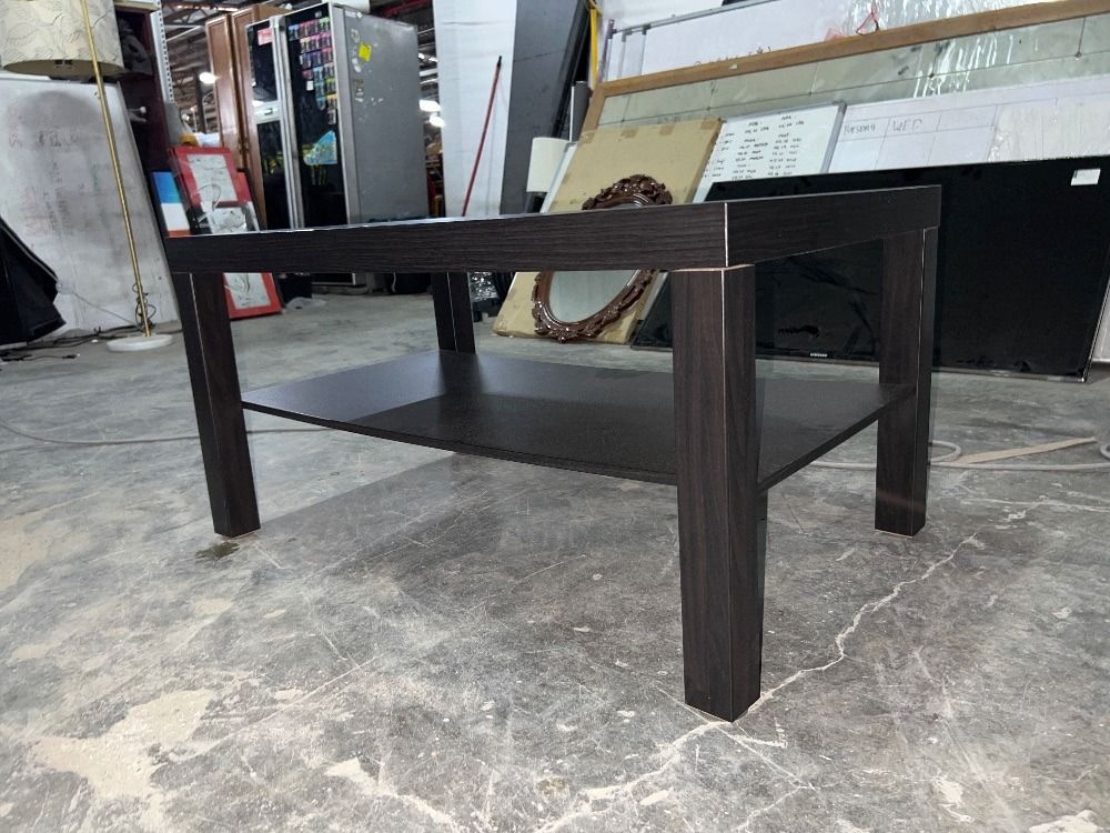 Wooden Coffee Table Black Colour / Meja Kopi Kayu Warna Hitam ...