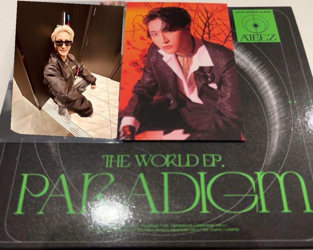 [WTS] Ateez Seonghwa Paradigm Tower Record Offline B ver POB + Paradigm ...