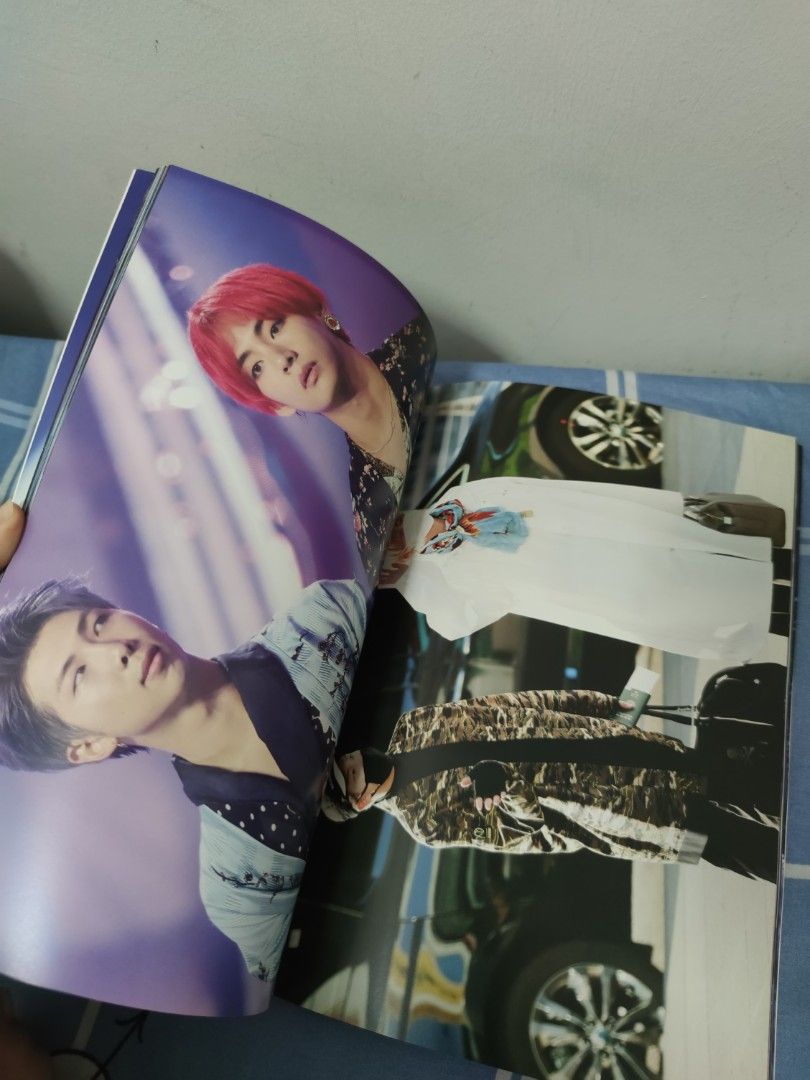 WTS_BTS RM & V Photobook, Hobbies & Toys, Memorabilia & Collectibles, K-Wave on Carousell