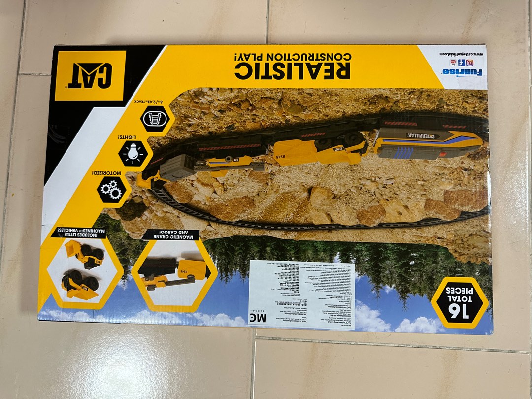 WTS: CAT Little Machines Power Tracks Train Set, Hobbies & Toys, Toys ...