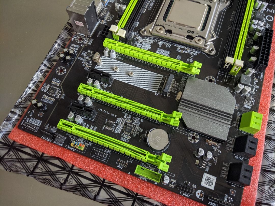 X79 Turbo v6.0 Motherboard + Xeon E5-2650 v2 CPU Processor Bundle ...