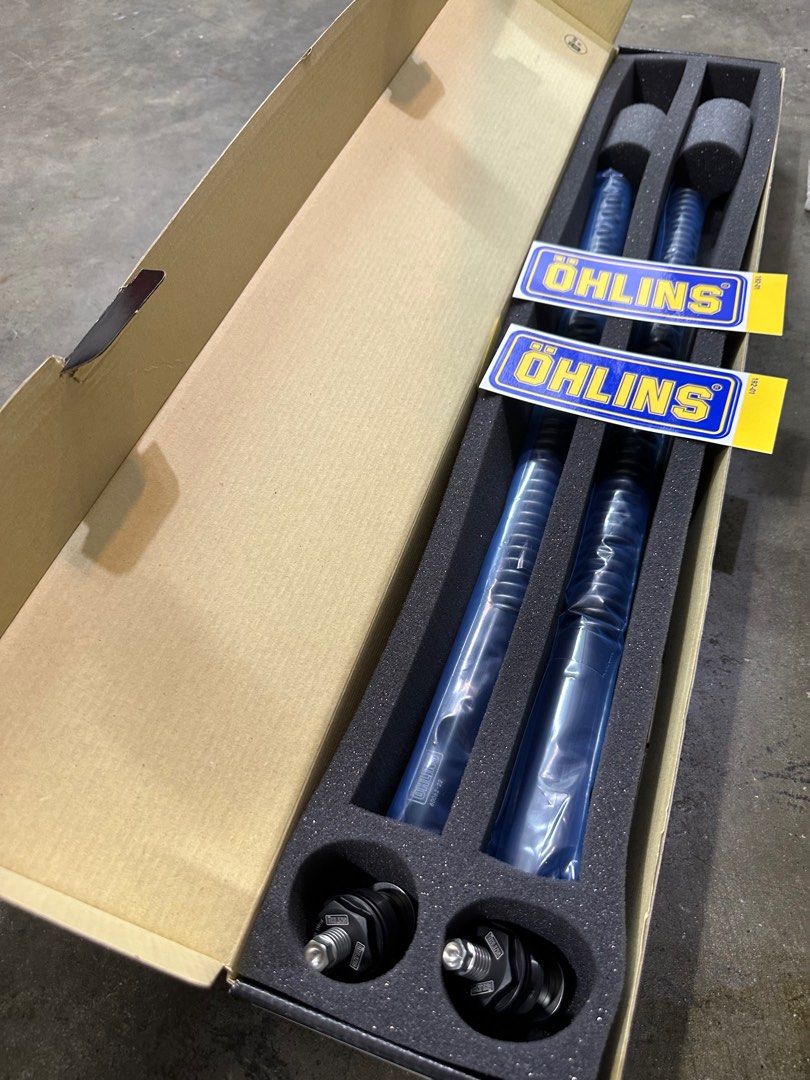 YAMAHA XMAX OHLINS FSK131 FRONT FORK KIT, Motorcycles, Motorcycle ...