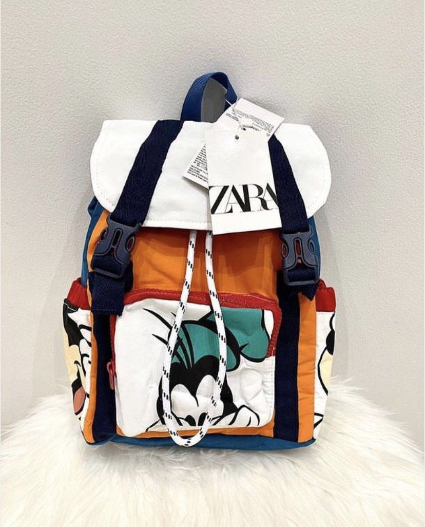 Zara Disney Backpack, Olshop Fashion, Olshop Wanita di Carousell