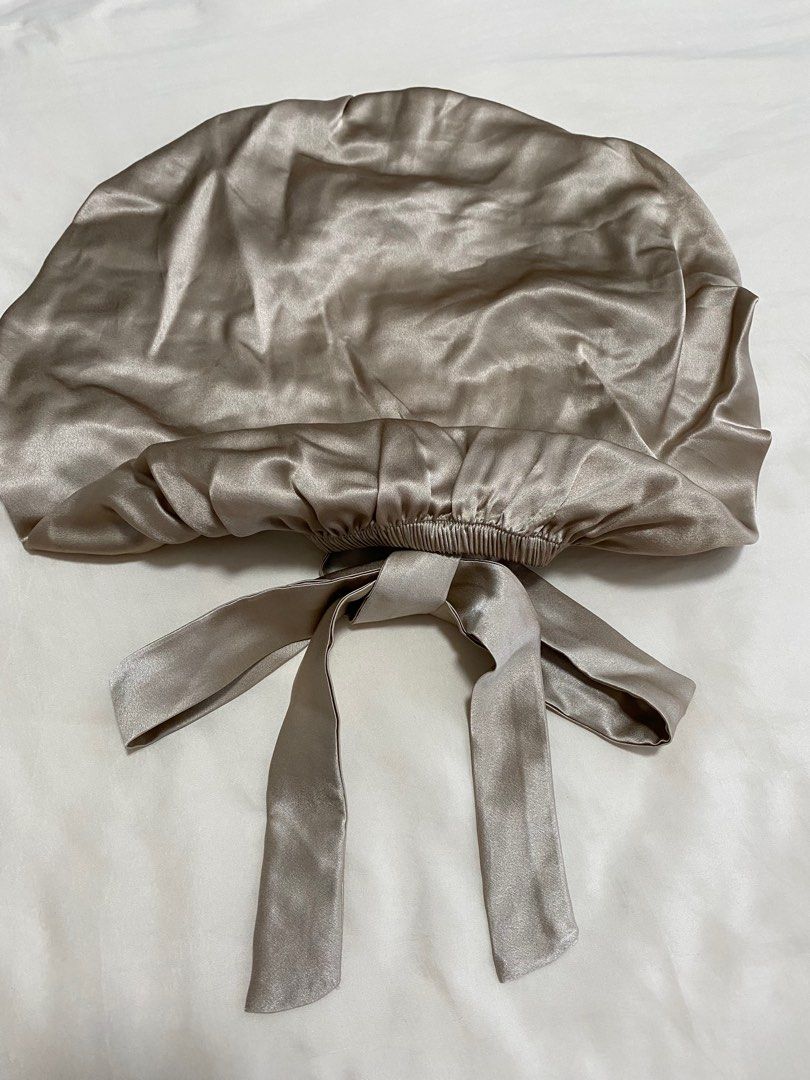 100% Silk night cap by Lily Silk, Women's Fashion, New Undergarments ...