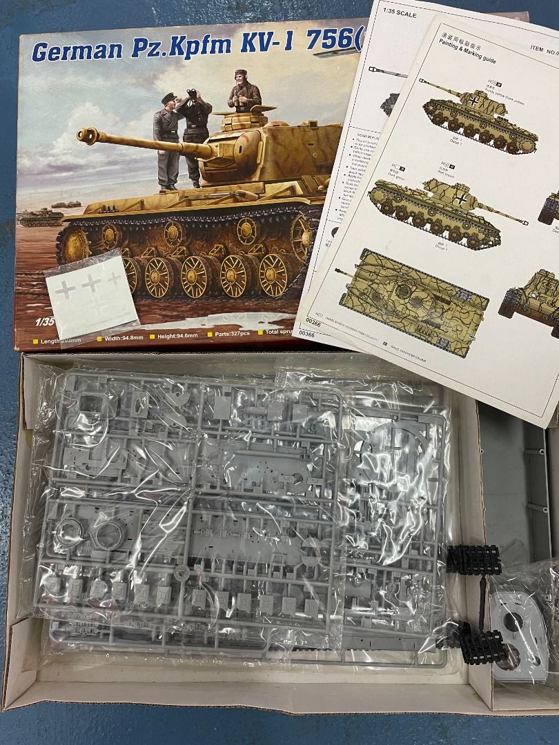 1/35 Scale TRUMPETER Tank Model Kits, Hobbies & Toys, Toys & Games on ...