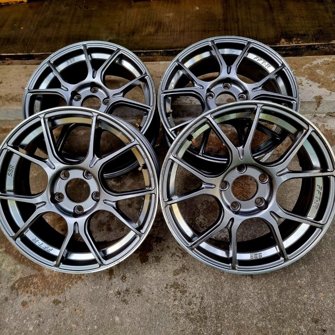 17 SSR rims GTX02, Car Accessories, Tyres & Rims on Carousell