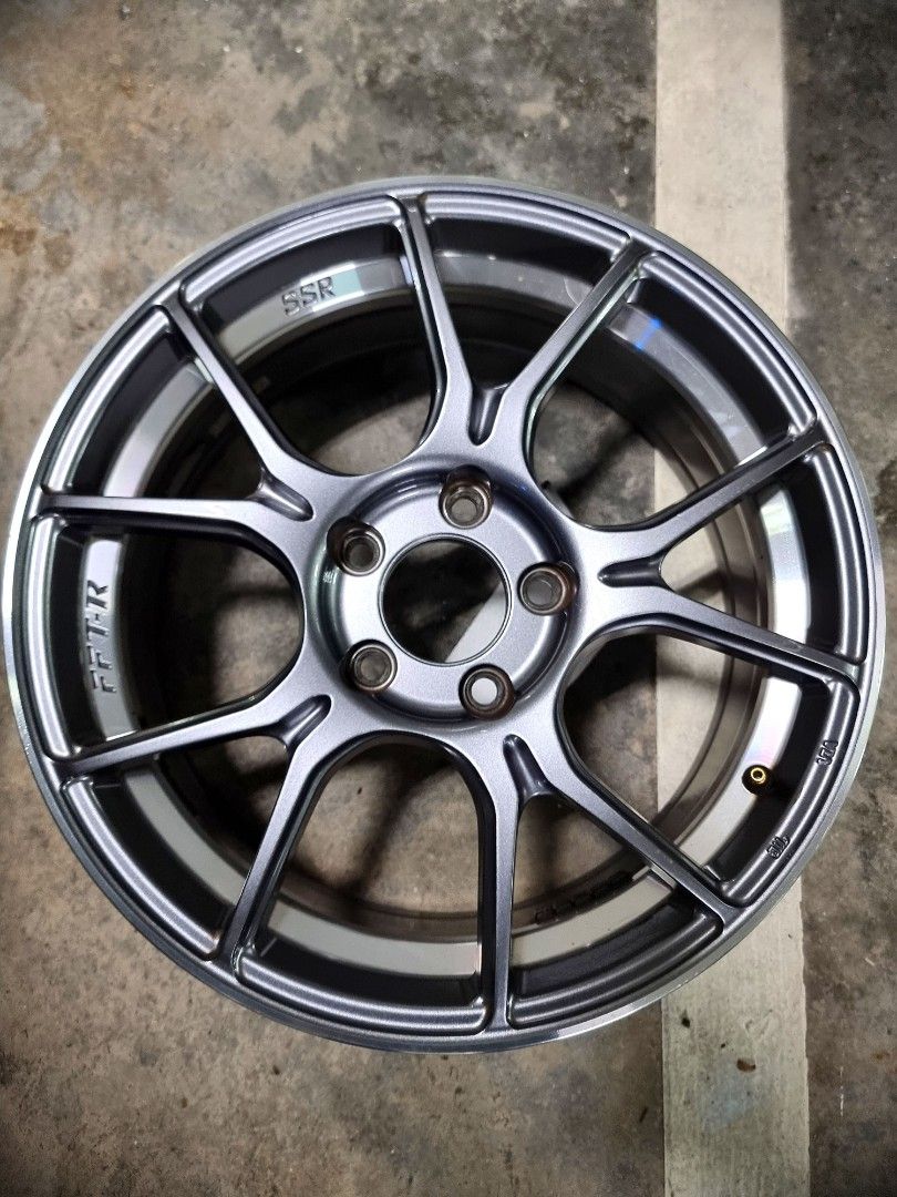 17 SSR rims GTX02, Car Accessories, Tyres & Rims on Carousell